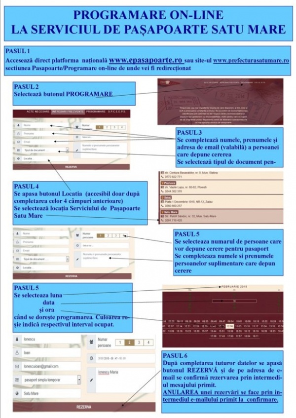 Vrei paşaport? Te poţi programa online :: Buletin de Carei